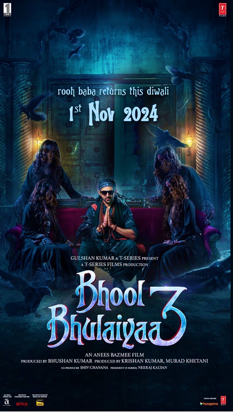 Bhool Bhulaiyaa 3 Movie: Release Date, Cast, Story, OTT, Behind the ...